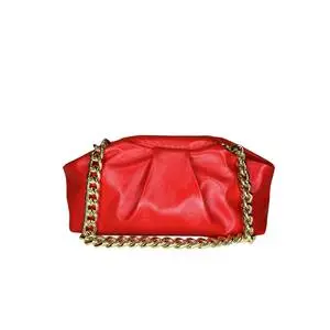 RUJ HERITAGE Mini Puffy Bag - Red