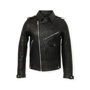 ZASTASTUDIO The Sentinel Leather Biker Jacket