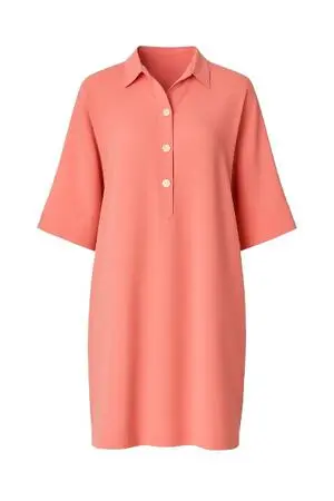 CONQUISTA Oversized Tencel Sack Dress
