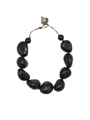 SITA NEVADO Mango Tagua Necklace - Black