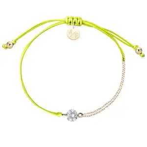 ADRIANA PAPPAS DESIGNS Cz Solitaire Bracelet - Yellow