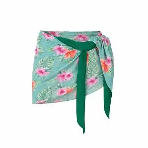 BELLETAGE SWIMWEAR Hanalei Sarong Reversible - Green