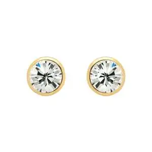 EMMA HOLLAND JEWELLERY Crystal Stud Earrings - Gold