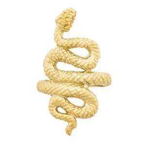 ZOË & MORGAN Kundalini Snake Ring - Gold