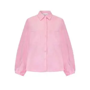 LULA-RU Carla Cotton Shirt - Pink