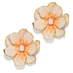 THE PINK REEF Floral Earrings - Pink