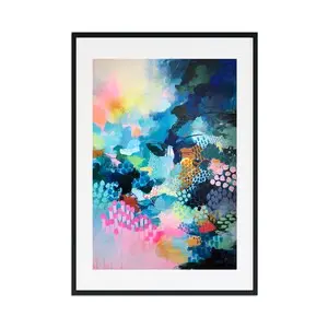 Jessica Slack Studio Enchanted Large Abstract Print - Blue