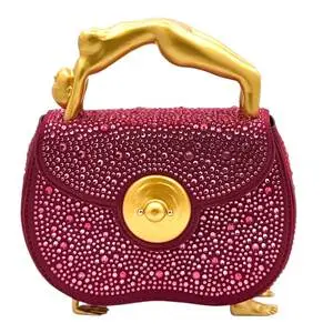 BOCCINELLI Satin Free Riot Top Handle Bag