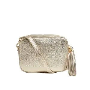 BETSY & FLOSS Verona Crossbody Bag - Gold