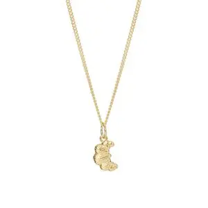MURU Croissant Pendant Necklace - Gold