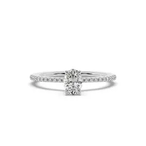 ARTISAN 14k Gold Cocktail Ring With 0.72 Ct Lab-grown Diamond - White