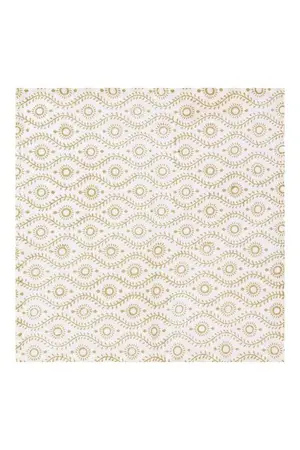 NOLOGO-CHIC Fresco Stripe Napkins With Wiggle Napkin Set Cotton Olive - Green