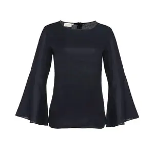 REISTOR Button Back Hemp Shirt