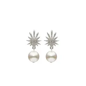 STEPHANIE BROWNE AUSTRALIA Venus Pearl Earrings