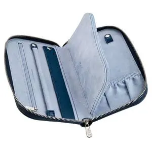 Wolf X Liberty Travel Jewellery Portfolio - Blue