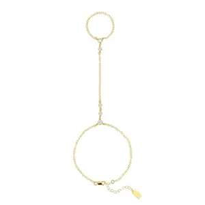 SET & STONES Miley Hand Chain - Gold