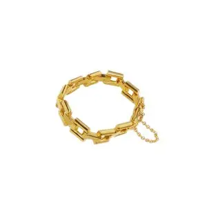 Lovard Flat Bamboo Link Bracelet
