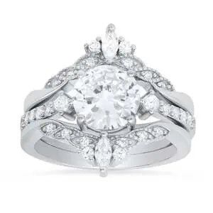 KYLIE HARPER Sterling Stacked Ring Set - Silver