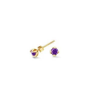 DOWER & HALL Gold Vermeil Orissa Stud Earrings - Gold/yellow