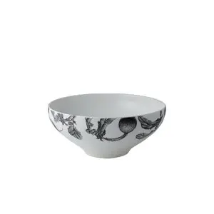 Twig New York Olive Market Cereal Bowl Radish - White
