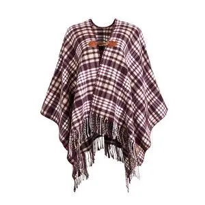 FABLE ENGLAND Check Cape - Brown