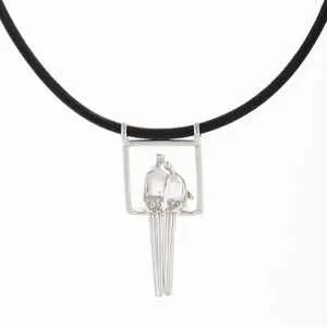 YENNY COCQ LLC Couple Pendant - Silver