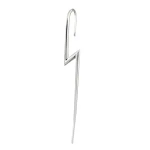 SCREAM PRETTY Lightning Bolt Ear Crawler - Silver