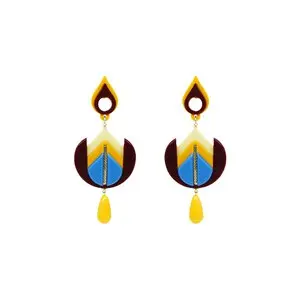 GISSA BICALHO Iolanda Dangle Earrings - Red