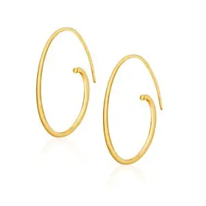 PREETI SANDHU Loop Hoop Earrings - Gold