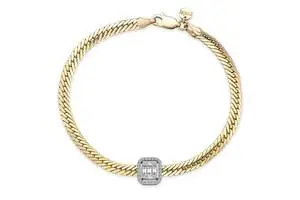 REIS JEWELLERY Pars Arte Diamond Bracelet - Gold