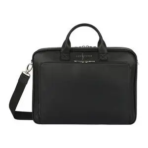 LUIS STEVEN Briefcase Pebble Leather - Black