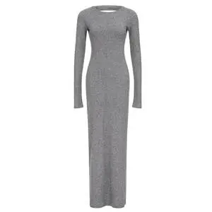SEROTONINN Stone Knit Maxi Dress