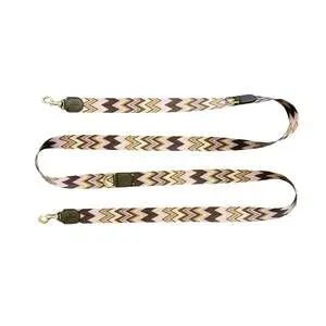 ALECOO Chevron Dog Leash Adjustable - Purple