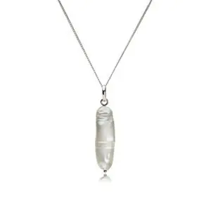 THE JEWELLERY STORE LONDON Biwa Pearl And Sterling Necklace - Silver