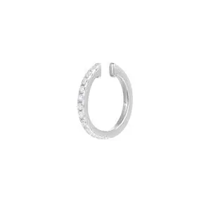 DYAMKA Paved Diamond Earcuff - Silver