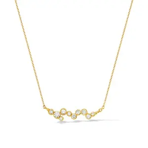 DOWER & HALL Fine Yellow Diamond Pendant - Gold