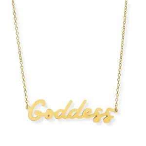 HOOPS + CHAINS LDN Goddess Chain Necklace - Gold