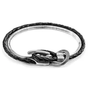 ANCHOR & CREW Padstow Mooring Chain Bracelet - Silver