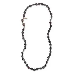 JAREDJAMIN Rocks Of Sangria Skull-clasp Necklace - Red