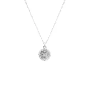 LEE RENEE Dahlia Pendant Necklace - Silver