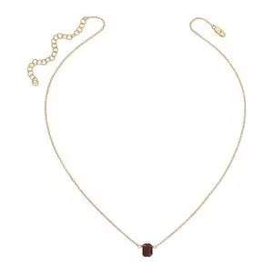 HEATHER HAWKINS Garnet Gold-filled Necklace - Red