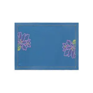 Campante Flor Placemat Blue
