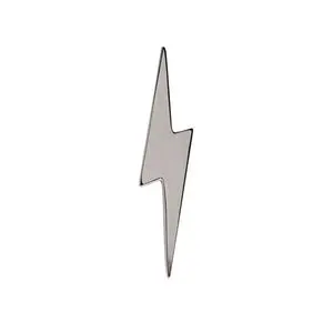 EDGE ONLY Pointed Lightning Bolt Pin Sterling - Silver