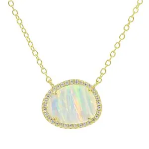 KAMARIA Kokoto Opal Necklace - White