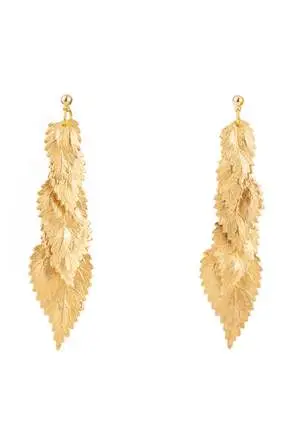 PAT’S JEWELRY Pat’s Jewelry Leaf Dangle Earrings