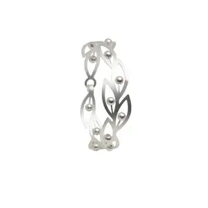 Saachi Beaded Botanical Hook Bracelet