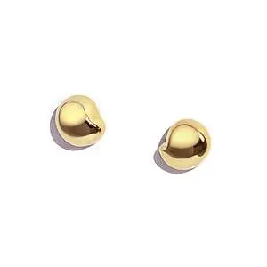 BIKO Nicola Stud Earrings Gold