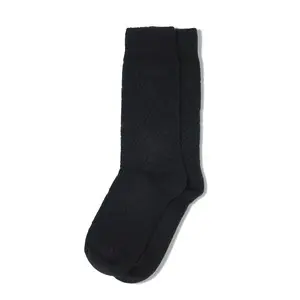 GIGI KNITWEAR Quilted Knit Socks - Black