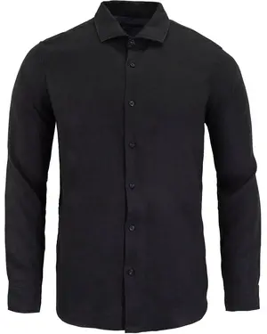 LORDS OF HARLECH Lionel Linen Button Down Shirt
