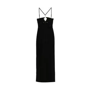 NISSA Cut-out Jersey Midi Dress